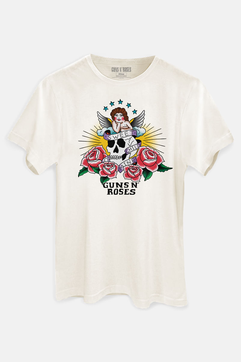 Camiseta Guns N Roses Sweet Child O Mine